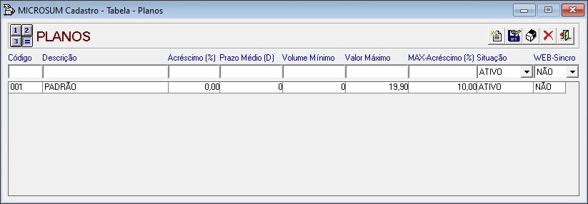Cadastro de planos – Microsum Tecnologia